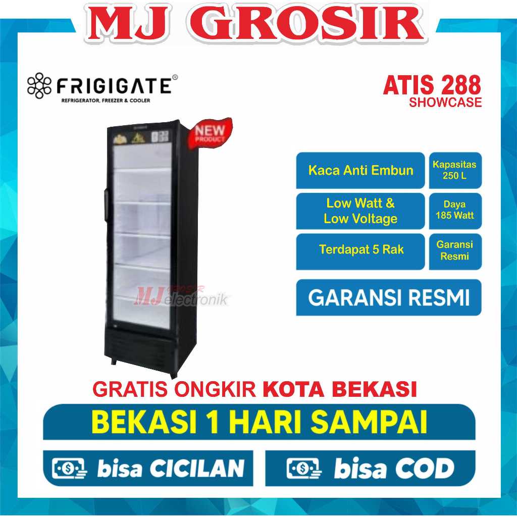 Jual SHOWCASE FRIGIGATE SCA 250 G / ATIS 288 / FRESCA 225 DISPLAY ...
