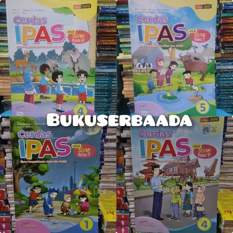 Jual BUKU PUSTAKA MULIA - CERDAS IPAS KELAS 3 4 5 6 SD KURIKULUM MERDEKA | Shopee Indonesia