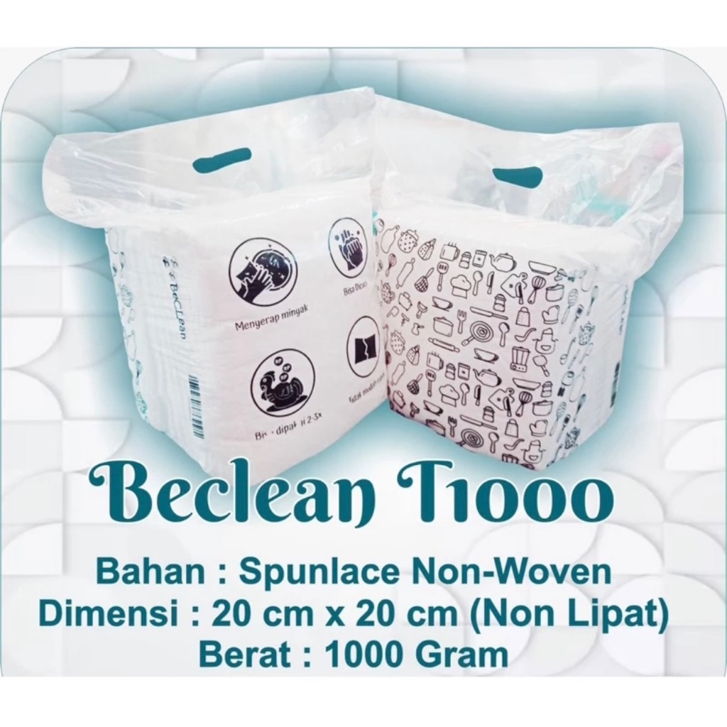 Jual Tisu Kompor BECLEAN 1kg ukuran 20*10 Tisu Dapur Serbaguna | Shopee ...