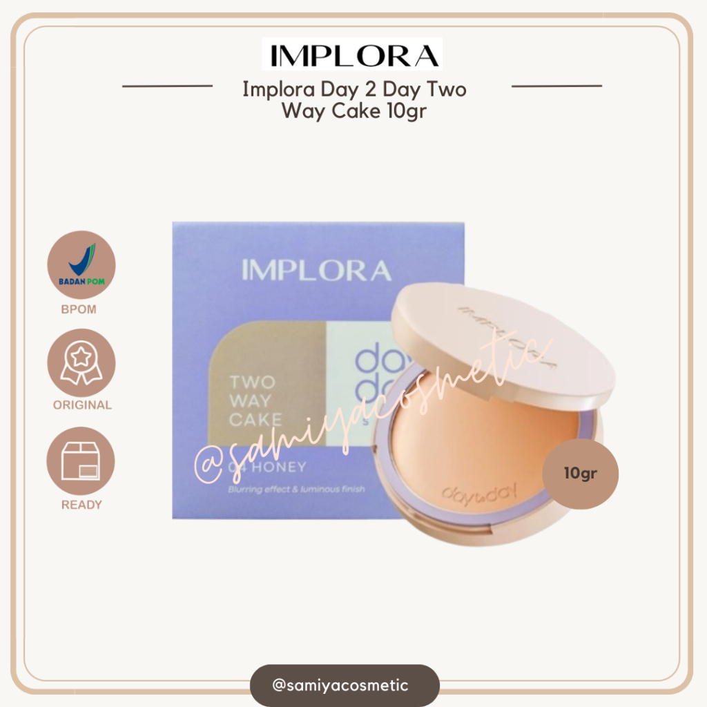 Jual Implora Day to Day Two Way cake 10gr | Shopee Indonesia