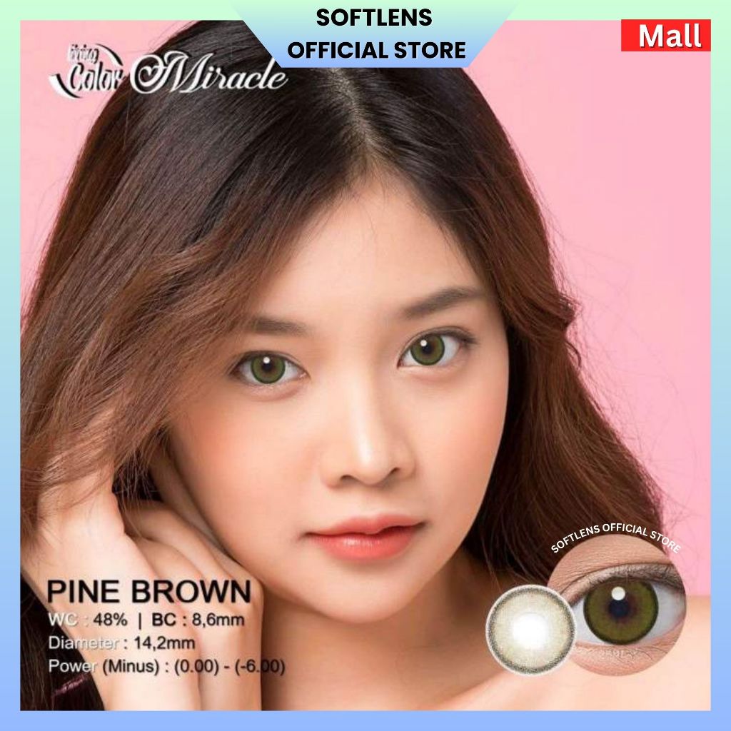 Jual SOFTLENS LIVING COLOR MIRACLE Normal & Minus (-0.50 s/d -6.00) BY ...