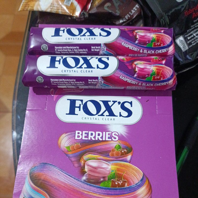 Jual Permen Fox's berries stickpack - kemasan stick roll | Shopee Indonesia
