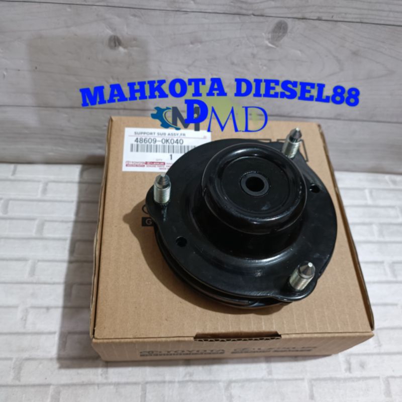 Jual KARET SUPORT SHOCK DEPAN HILUX FORTUNER INOVA DOUBLE CABIN 48609 ...
