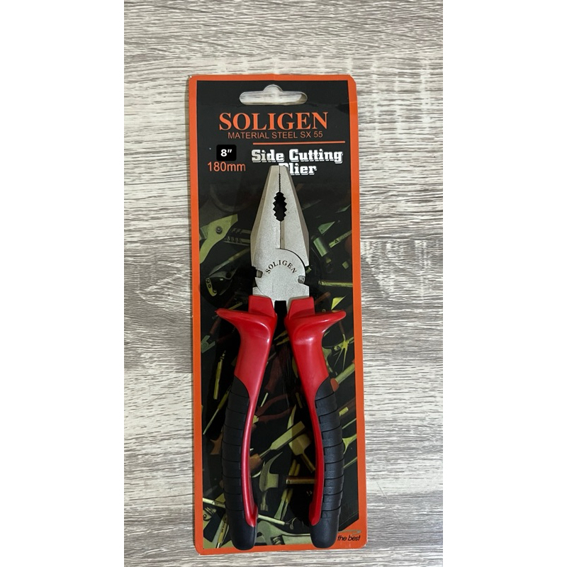 Jual Tang Kombinasi Soligen 8" |Tang Potong Soligen 8" | Tang Capit 8 ...