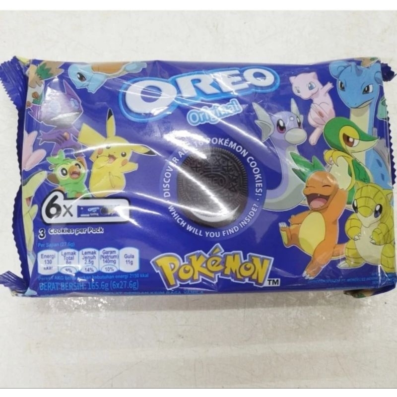 Jual Oreo Pokemon Special Edition Oreo Pikachu Original 6X27gr | Shopee ...