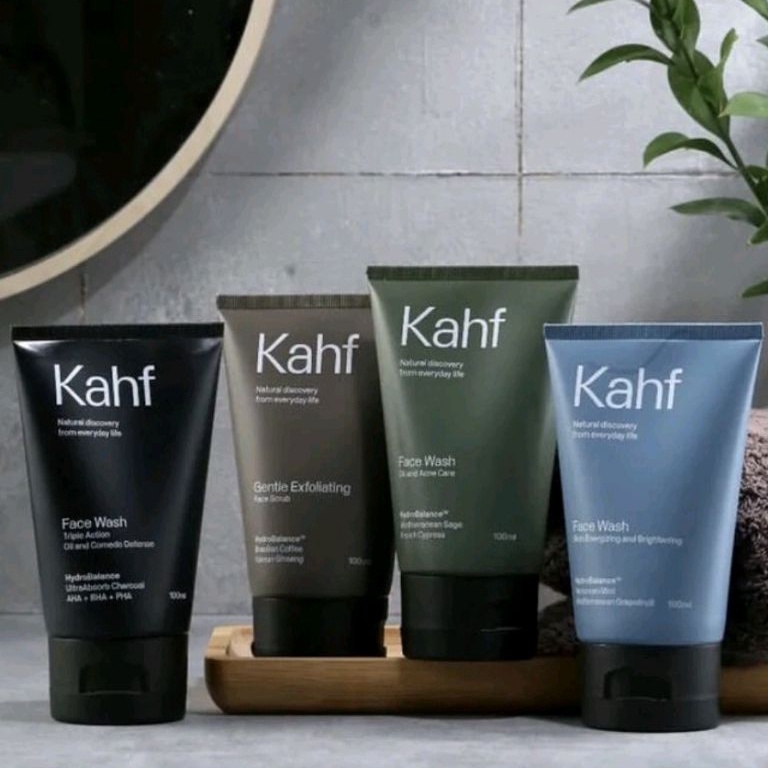 Jual KODE X25N Kahf Facial Wash 1 ml | Shopee Indonesia