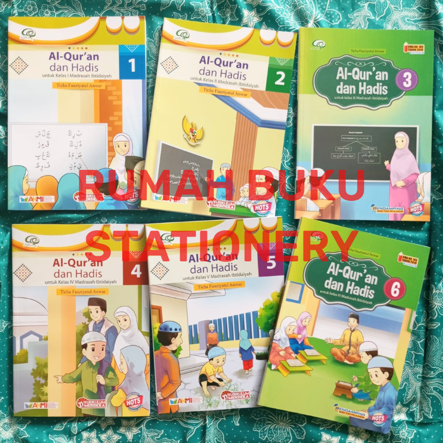 Jual AQILA BUKU ALQURAN DAN HADIS KELAS 1 2 3 4 5 6 AQILA / HOTS / QURDIS / Al quran Hadis SD ...