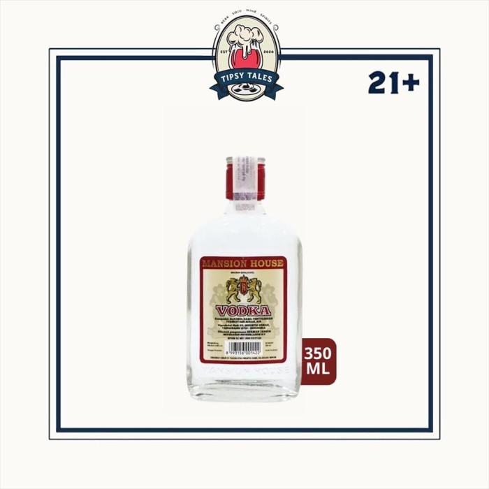 Jual Mansion House Vodka 350ml | Shopee Indonesia