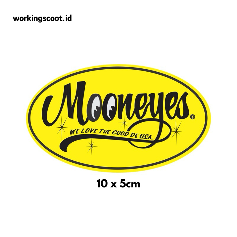Jual Sticker MOONEYES | Mooneyes stiker | Shopee Indonesia