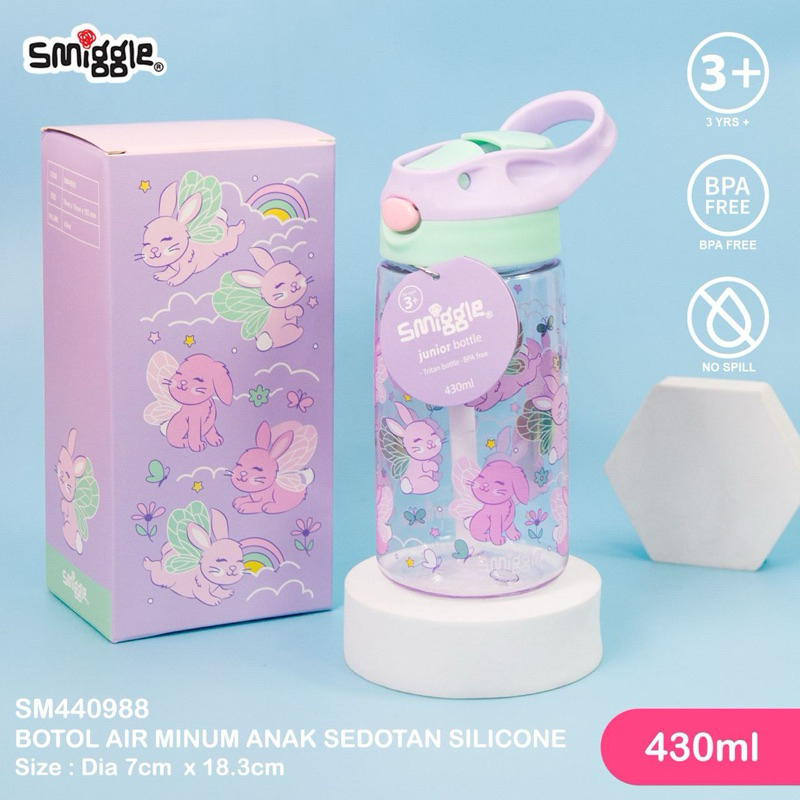 Jual Botol minum Smiggle 430ml/Smiggle bottle/botol minum anak | Shopee Indonesia