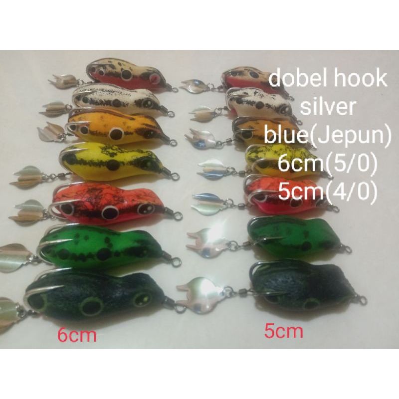 Jual soft frog 5cm(8gram)dan 6cm(9gram) | Shopee Indonesia