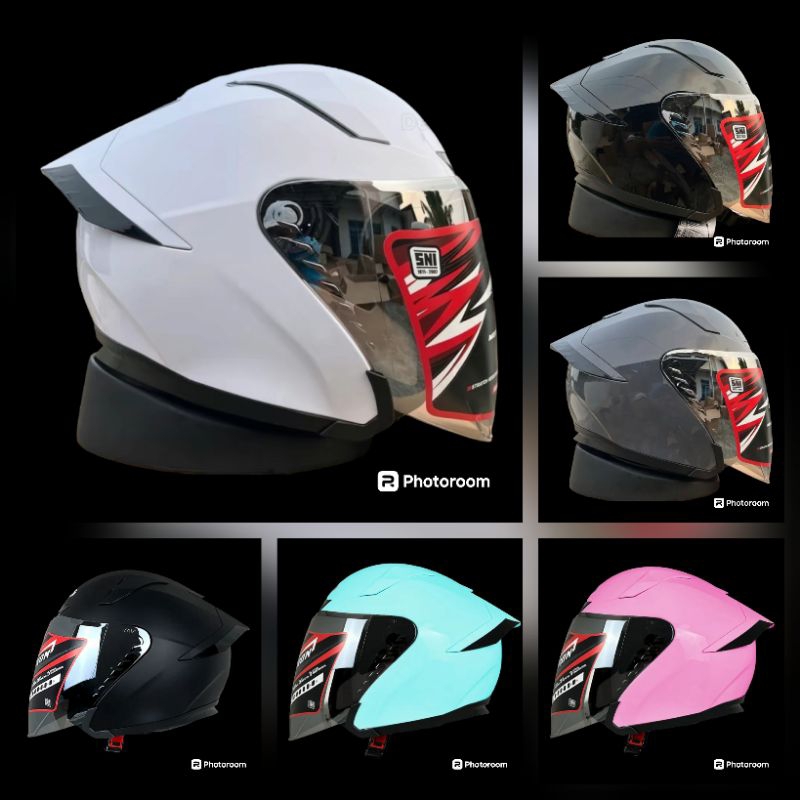 Jual HELM ALV GENOS VERSI NON BLUETOOTH ORIGINAL 100% ALL COLOUR ...