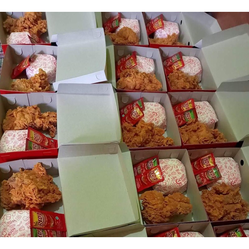 Jual DUS BOX FRIED CHICKEN ( KFC DUS AYAM GOREN BOX FRIED CHICKEN DUS ...