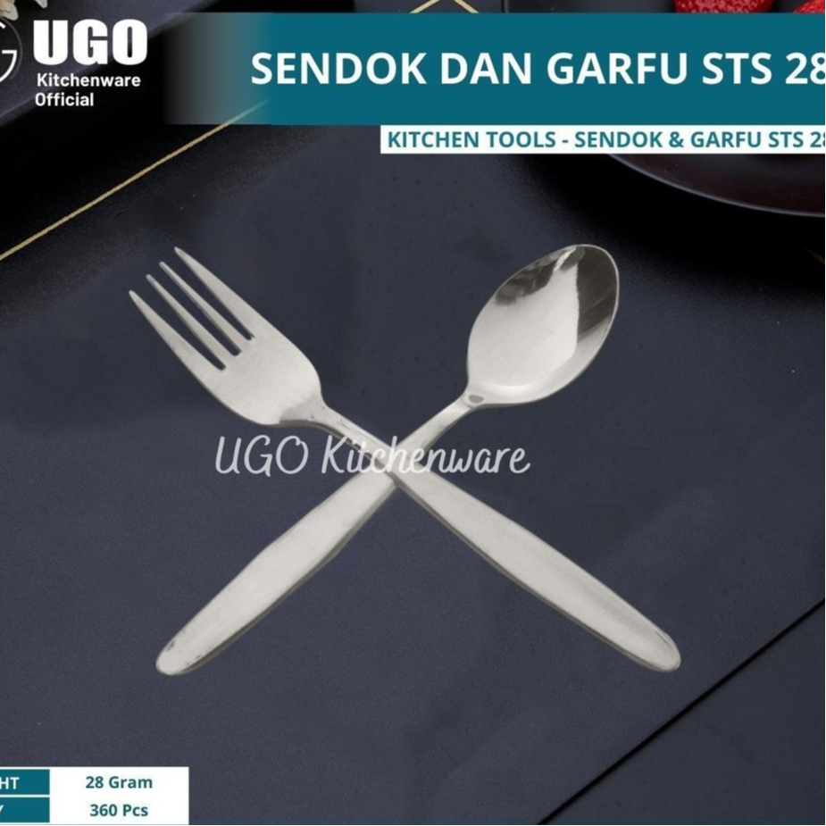 Jual Sendok Garpu Stainless Tebal 28 Gram STS 28 - Prabotmama / Alat ...