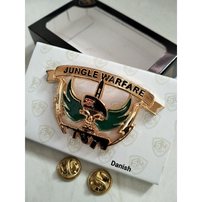 Jual PIN /WING/BRIVET PDH JUNGLE WARFARE BRIMOB POLRI | Shopee Indonesia