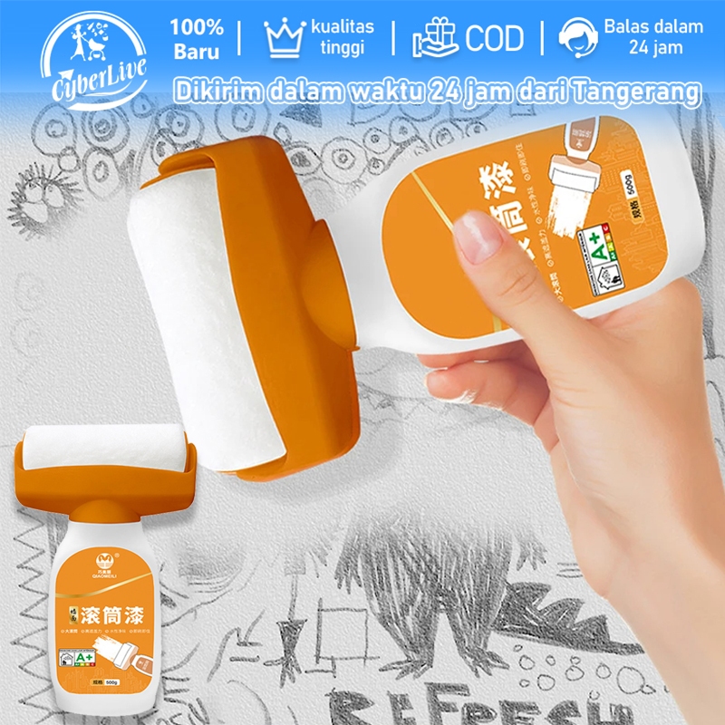 Jual Roller Multi Color Paint Kuas Roll Cat Dinding Alat Cat Tembok ...
