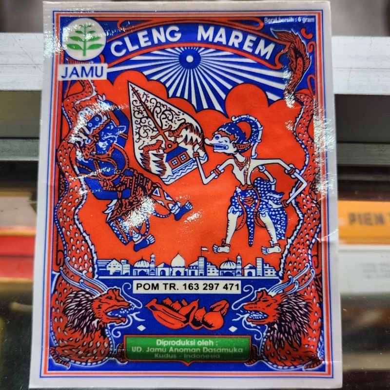 Jual jamu cap wayang Cleng Marem 1 sachet 6 gram | Shopee Indonesia
