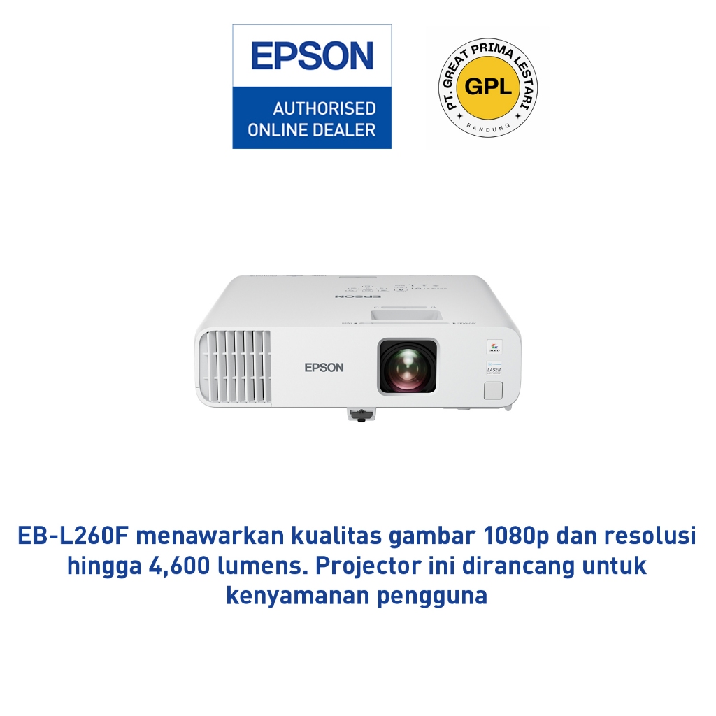 Jual Projector Epson EB-L260F Full HD Standard Throw Laser Projector ...