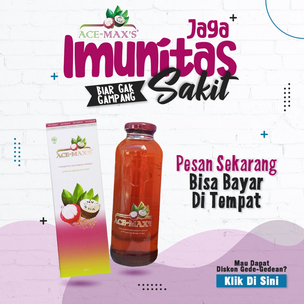 Jual Acemaxs Jus Kulit Manggis plus Sirsak obat kanker | Shopee Indonesia