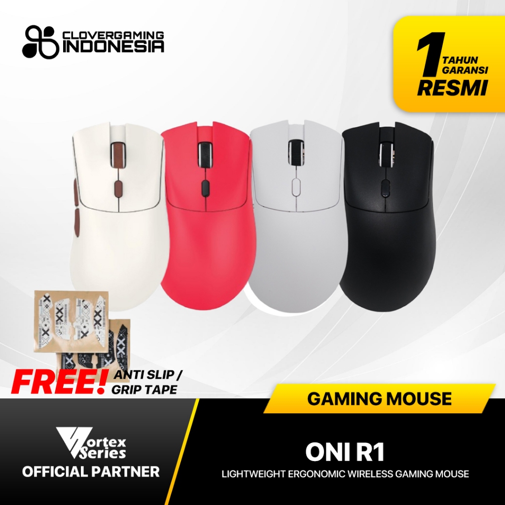Jual Vortexseries ONI R1 / R-1 Wireless Gaming Mouse Lightweight ...