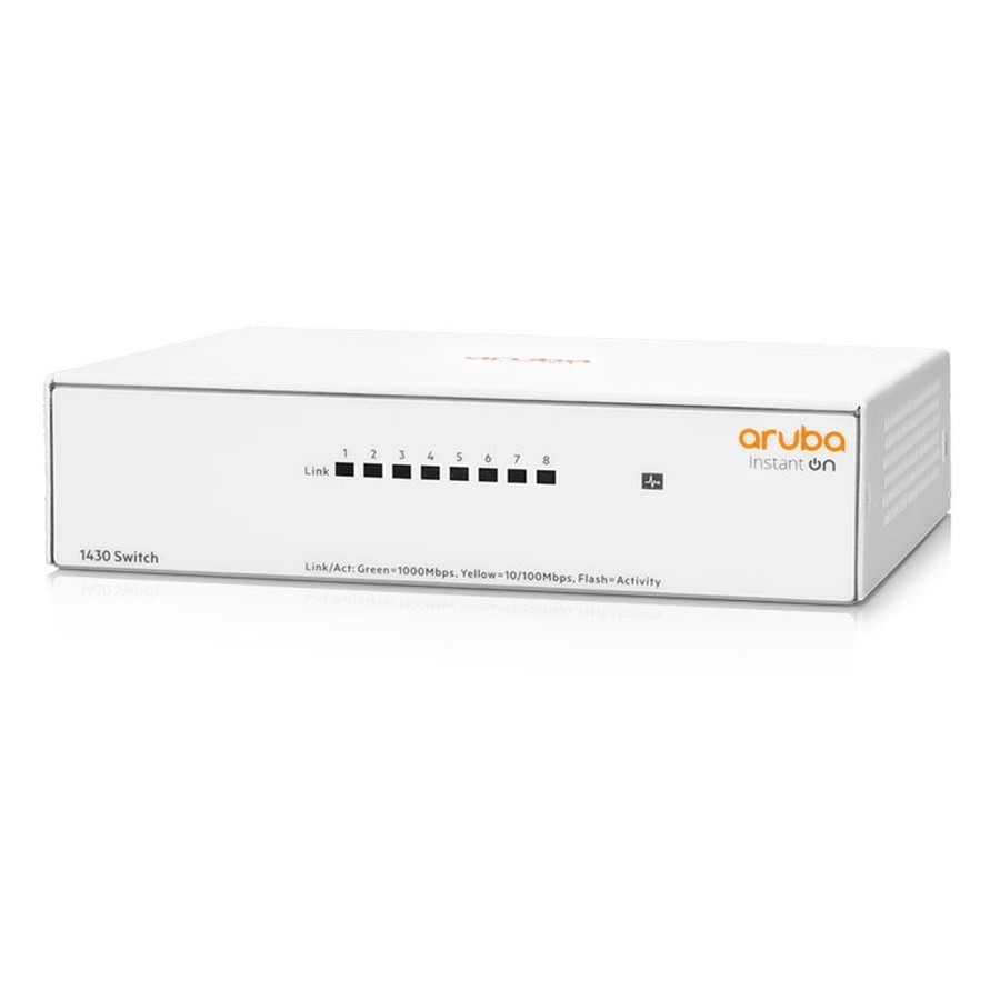 Jual HPE Aruba 1430 Instant On 8-Port Gigabit Unmanaged Switch (R8R45A ...