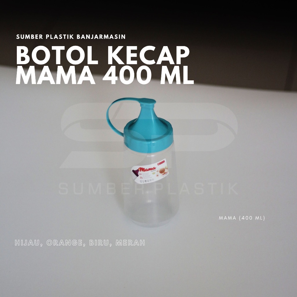 Jual Botol Kecap Mama 400 ml Clio Plastics 1043 Wadah Saos Mayonnaise ...
