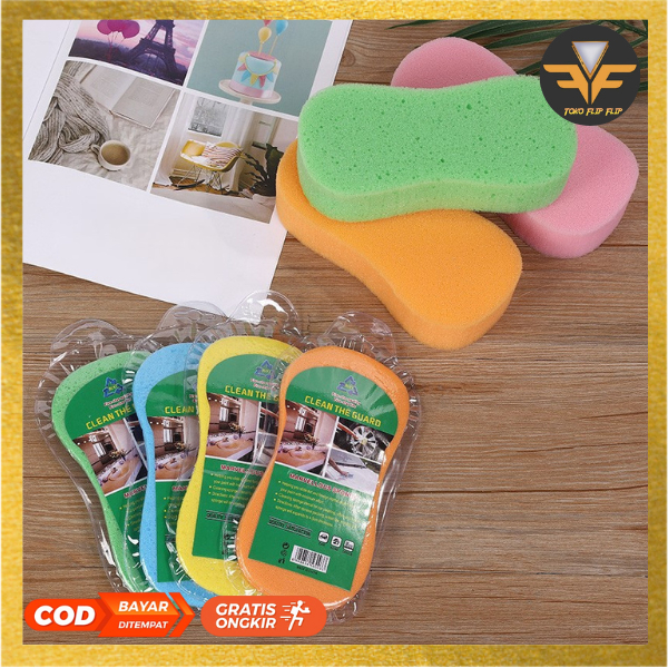 Jual BUSA CUCI KENDARAAN MOBIL MOTOR JUMBO LEBAR BESAR SPONGE WASH ...