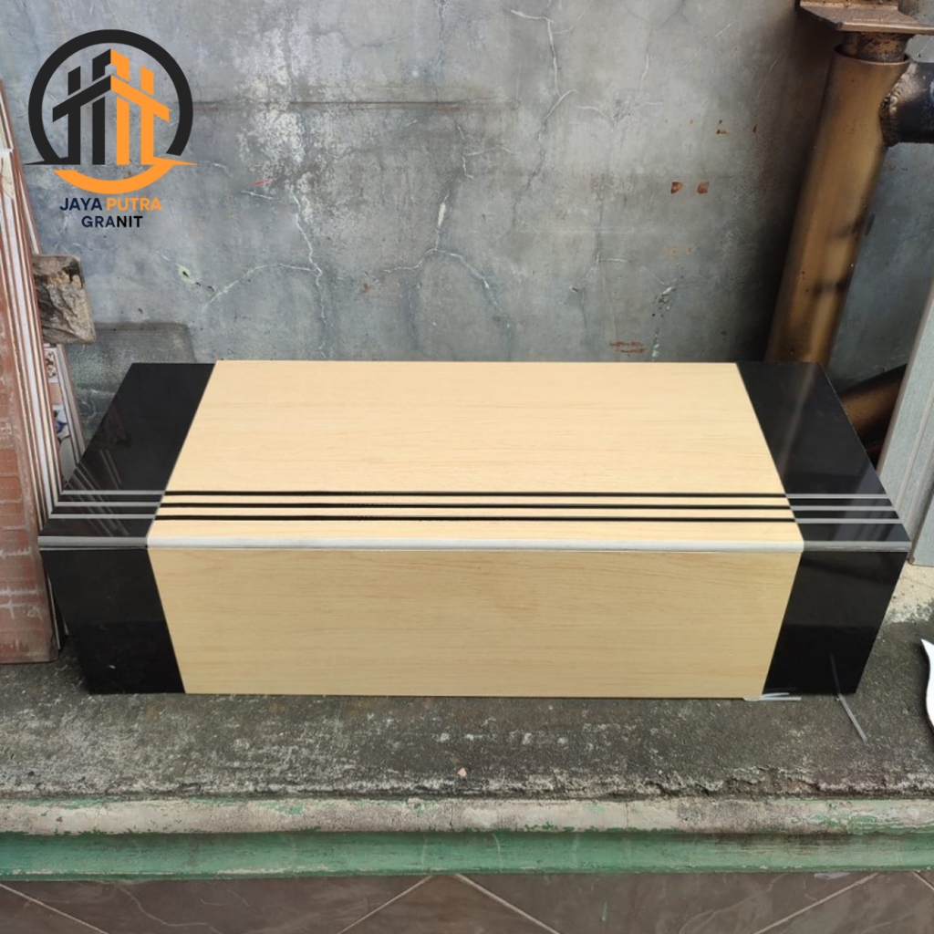 Jual Granit Tangga Motif Kayu Ukuran 30x90 30x80 30x120 Keramik List ...