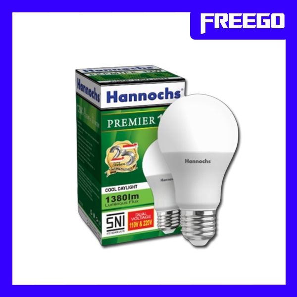 Jual hannochs premier bohlam bola lampu led 12 watt | Shopee Indonesia