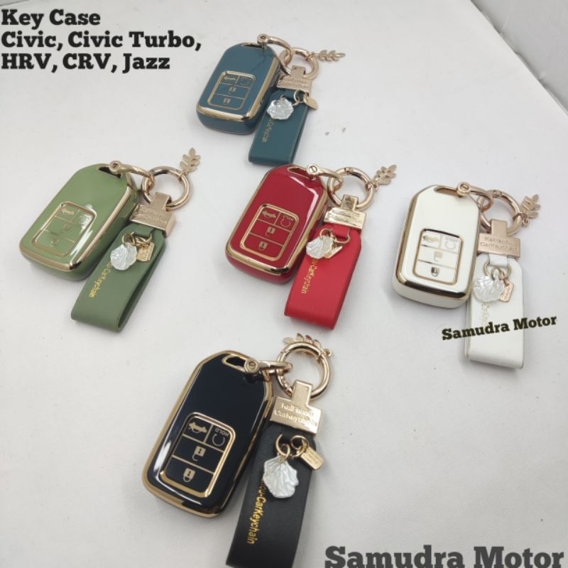 Jual Casing Remote Keyles Honda Civic Turbo, Civic, HRV, CRV 4Tombol ...