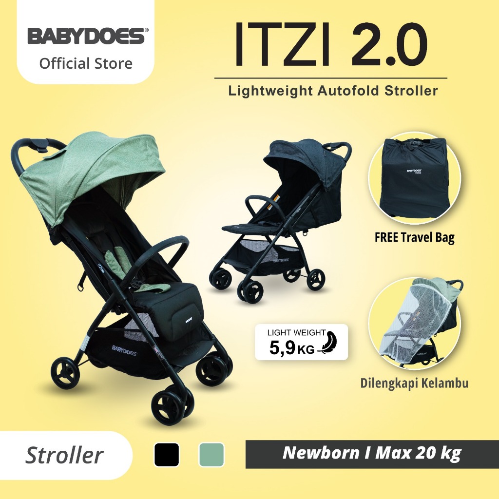 Jual BABYDOES Itzi 2.0 Stroller | Shopee Indonesia