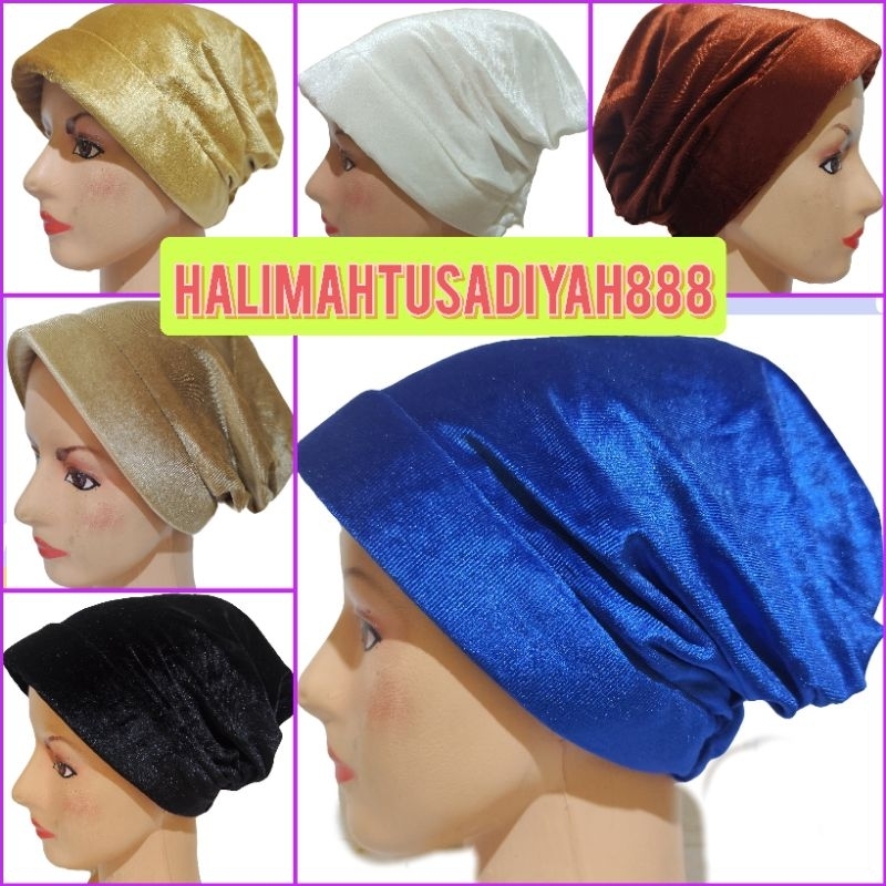 Jual Kerpus nenek topi Mbah songkok eyang ciput hijab turban praktis ...