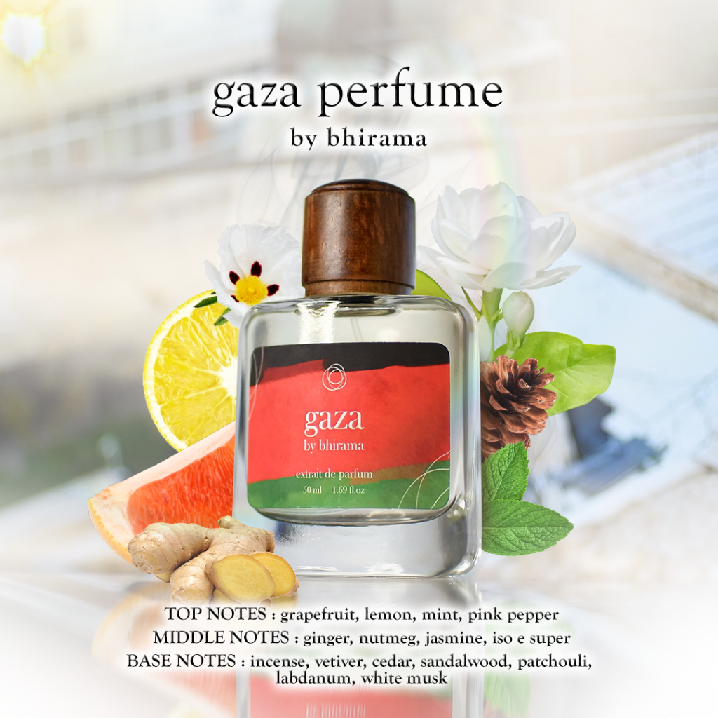 Jual BHIRAMA Combo Pack 50 mL + 10 mL Parfum Pria Gaza Extrait De ...