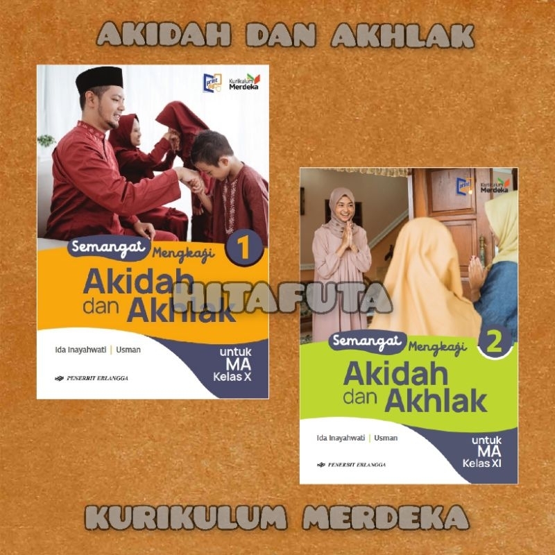 Jual Buku Kurikulum Merdeka Semangat Mengkaji Akidah Dan Akhlak MA Kelas 10 11 X XI 1 2 Original ...
