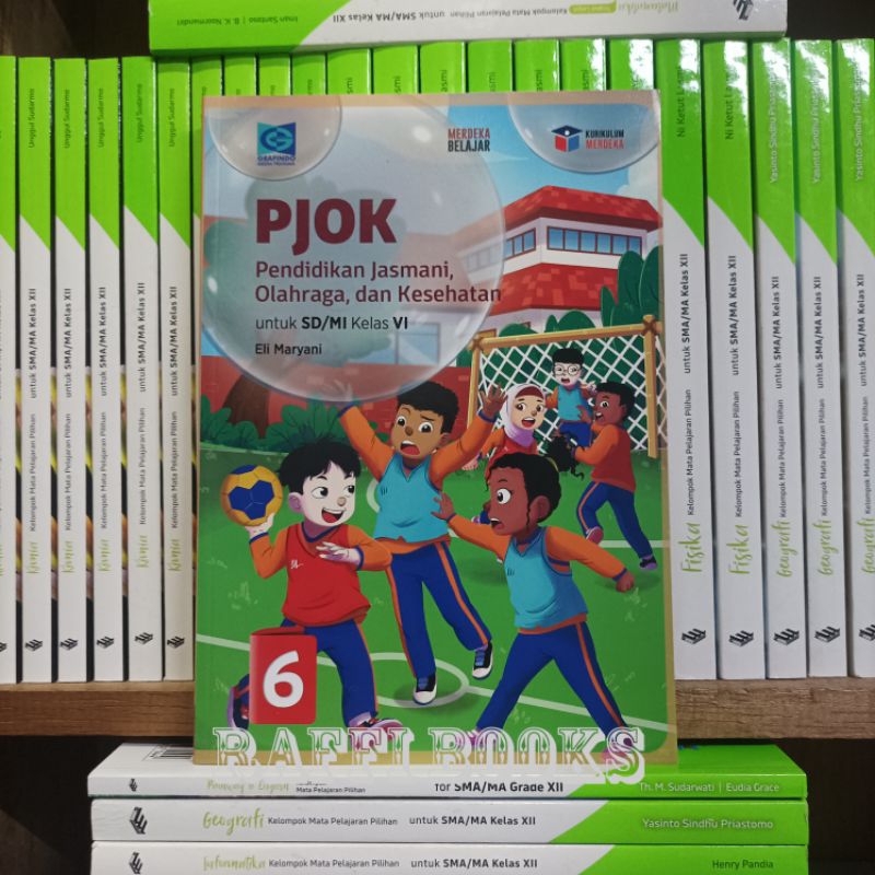 Jual Buku PJOK Grafindo Kelas 1 2 3 4 5 6 SD/Mi Kurikulum Merdeka | Shopee Indonesia