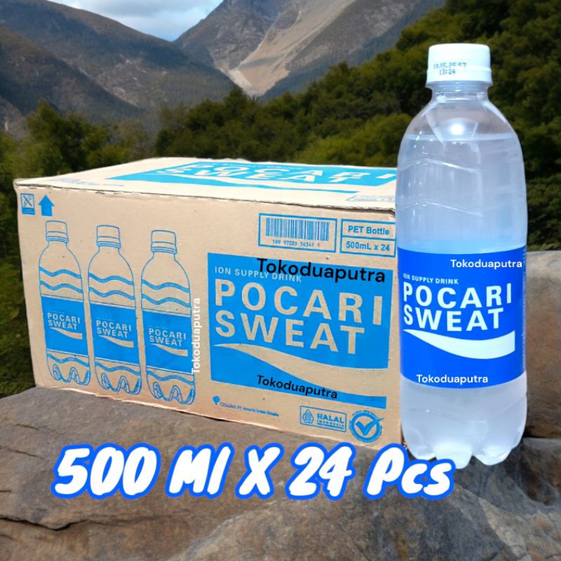 Jual Pocari Sweat 500 Ml X 24 pcs / Pocari sweat 500 ml minuman ...