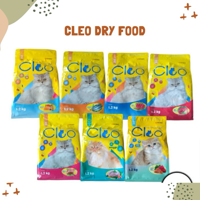 Jual CLEO DRY FOOD ALL VARIANS [1,1kg] | Shopee Indonesia