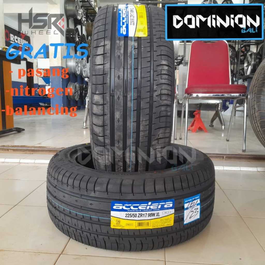 Jual ACCELERA PHI-R 225/50 R17 BAN MOBIL TIPIS TUBLES COCOK BUAT MODIF ...
