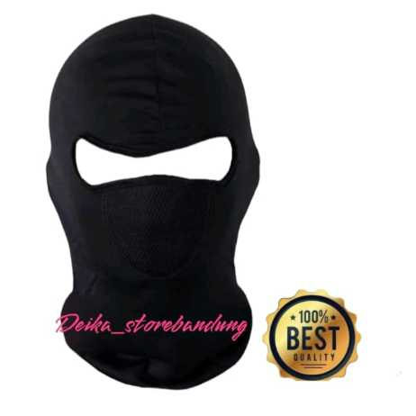 Jual Topeng ninja Balaclava Murah hitam polos full face pria/wanita ...