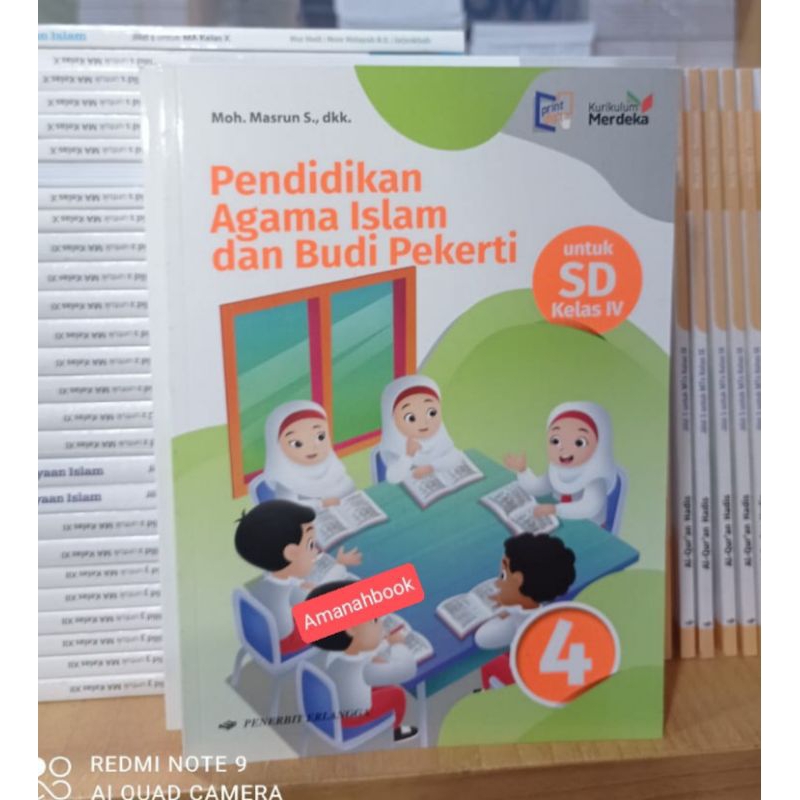 Jual Buku Agama Islam SD Kelas 4 Kurikulum Merdeka Erlangga | Shopee Indonesia