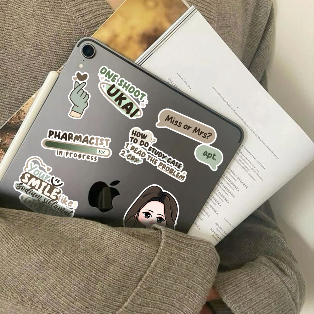 Jual PHARMAESTHETIC.ID - Future Pharmacist Sticker Pack | Stiker ...