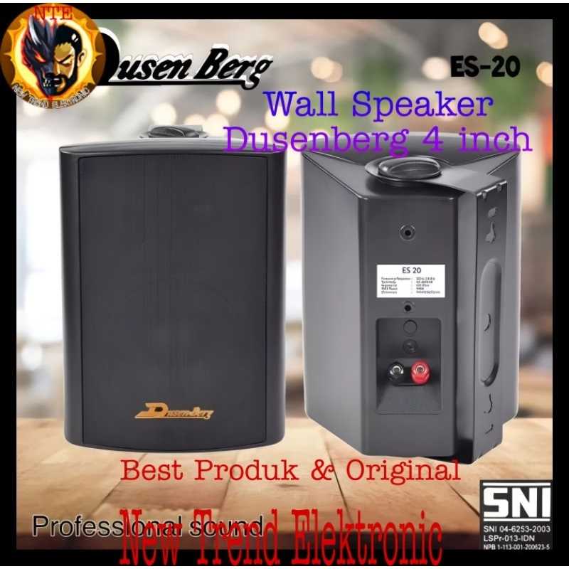 Jual Speaker Gantung Dusenberg 4 Inch ES 20 Buat Cafe,Resto,Kantor ...