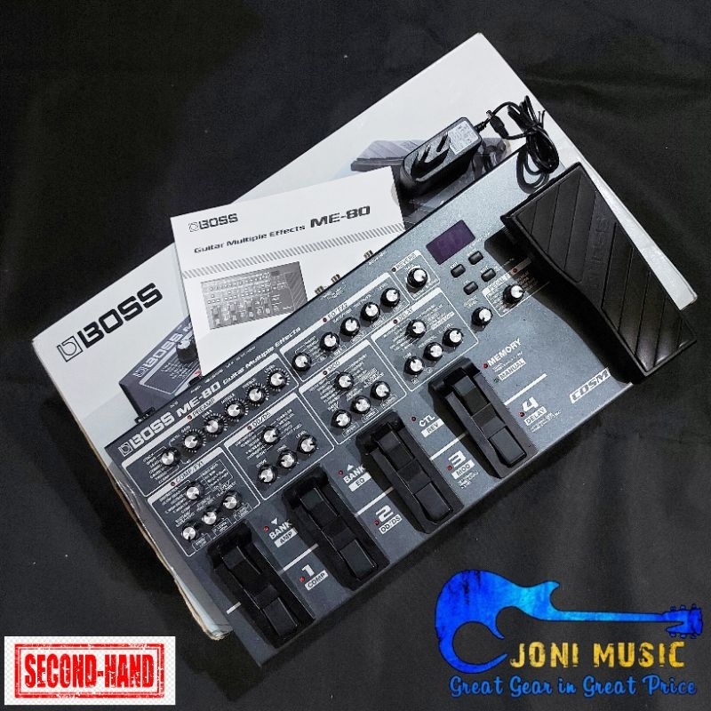 Jual Efek Gitar Boss Digital MULTIEFEK ME SERIES ME-80 ME80 ME 80 ME-70 ...