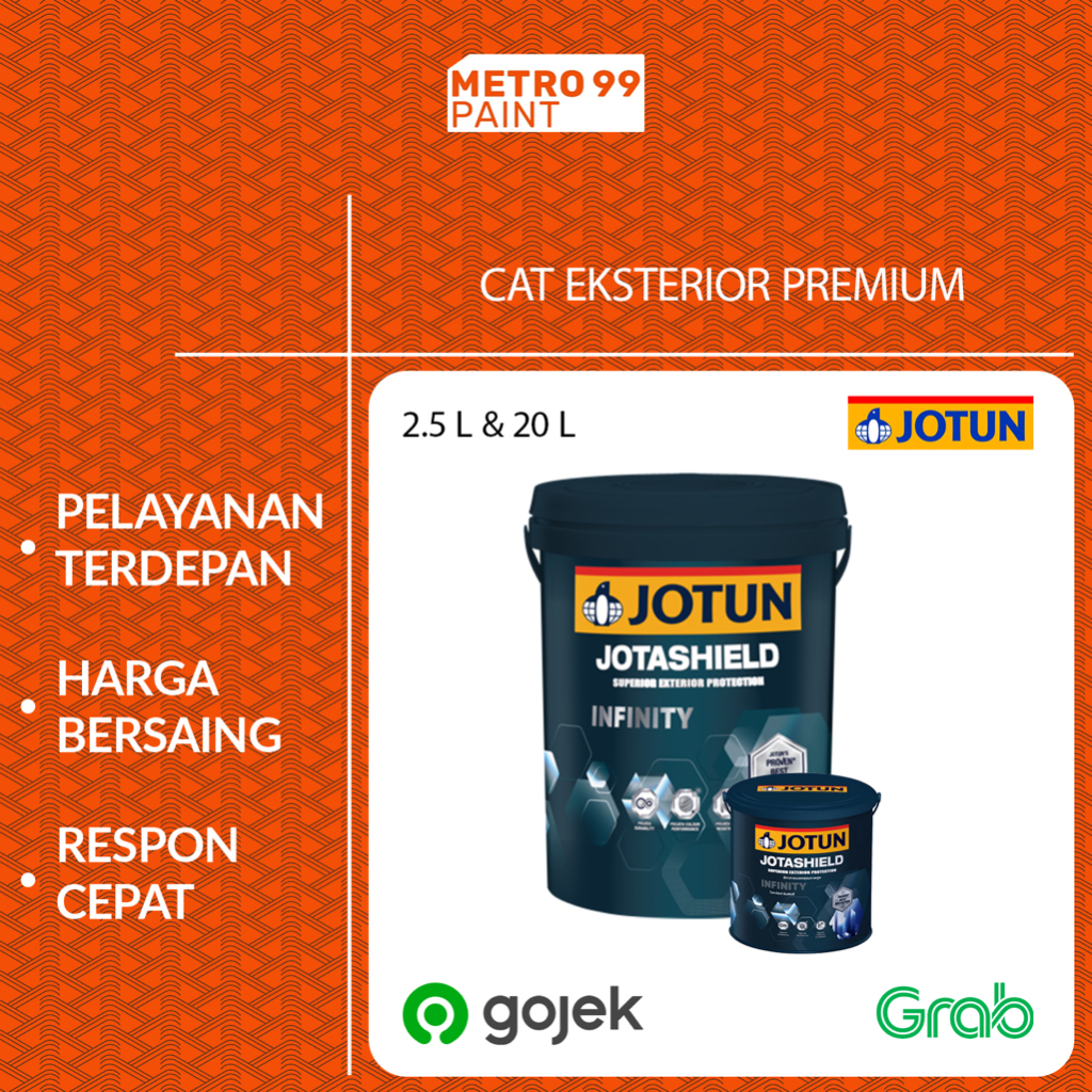Jual Cat Tembok Eksterior Premium Jotun Jotashield Infinity 2.5L ...