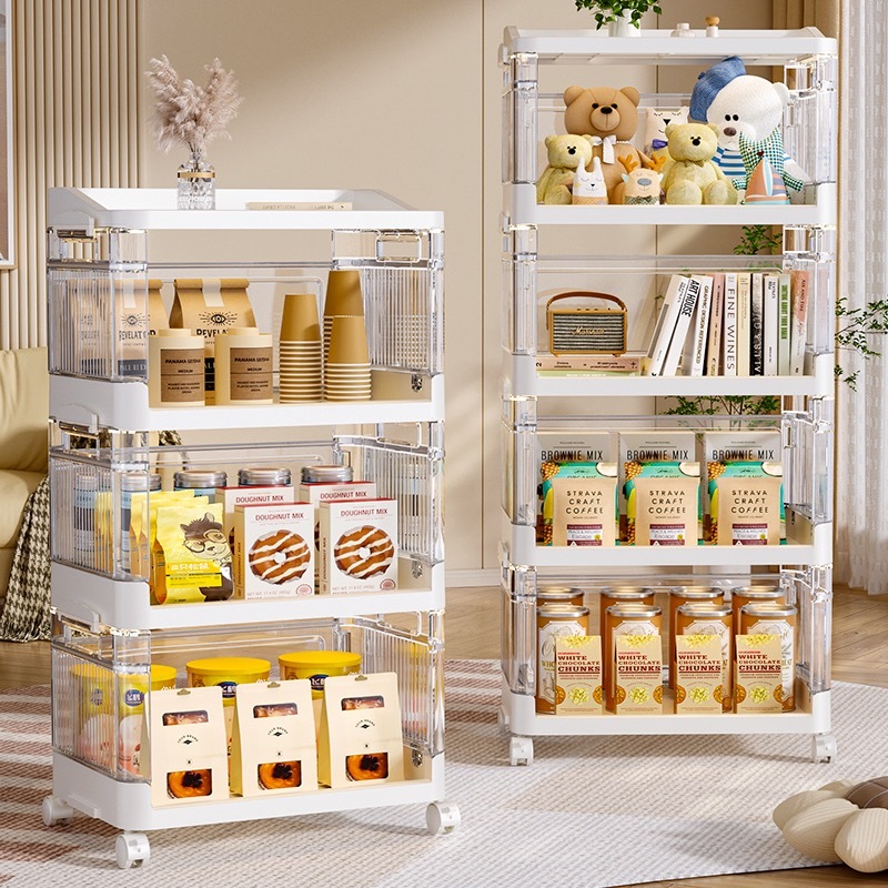 Jual (COD)Homestorage Rak Susun Dapat Dilipat Transparan Rak ...