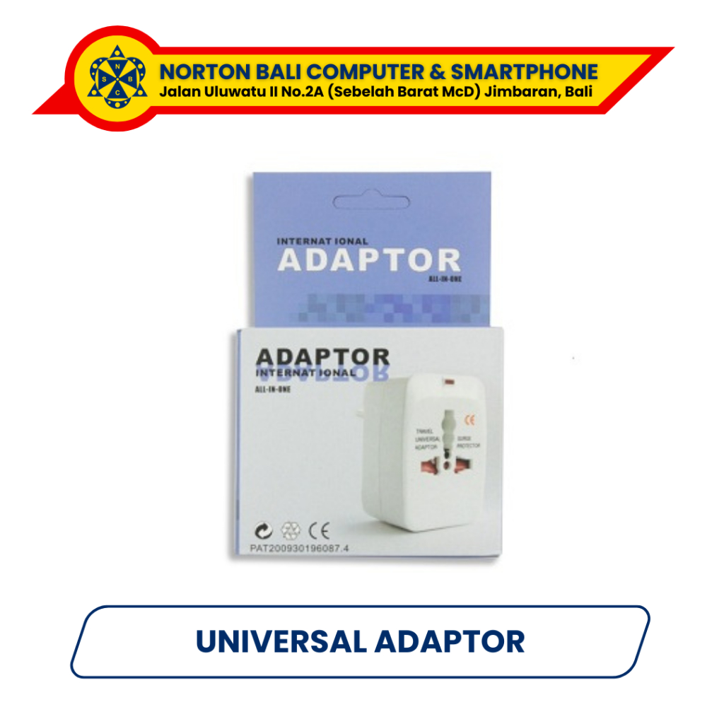 Jual Adaptor/Steker International All-in-one (Universal Adaptor ...