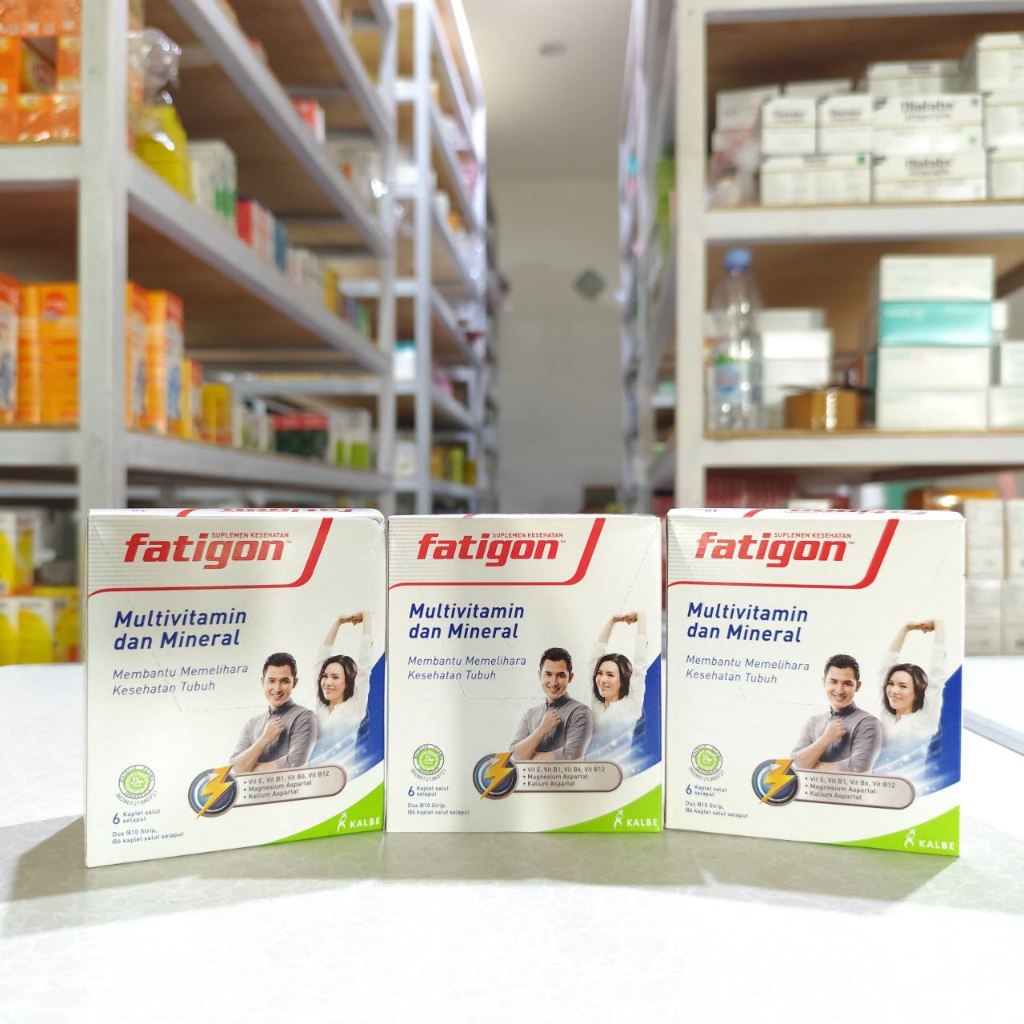 Jual Fatigon Multivitamin - 60 Kaplet - Menjaga Daya Tahan Tubuh ...