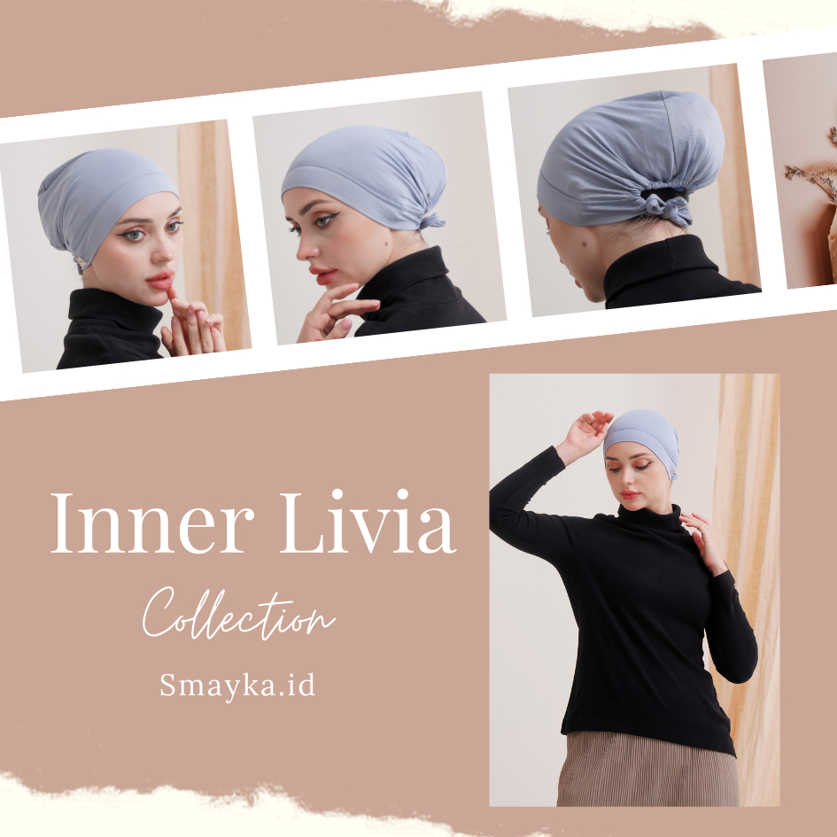 Jual Smayka.id Inner Livia / Ciput rayon tali / daleman hijab | Shopee ...