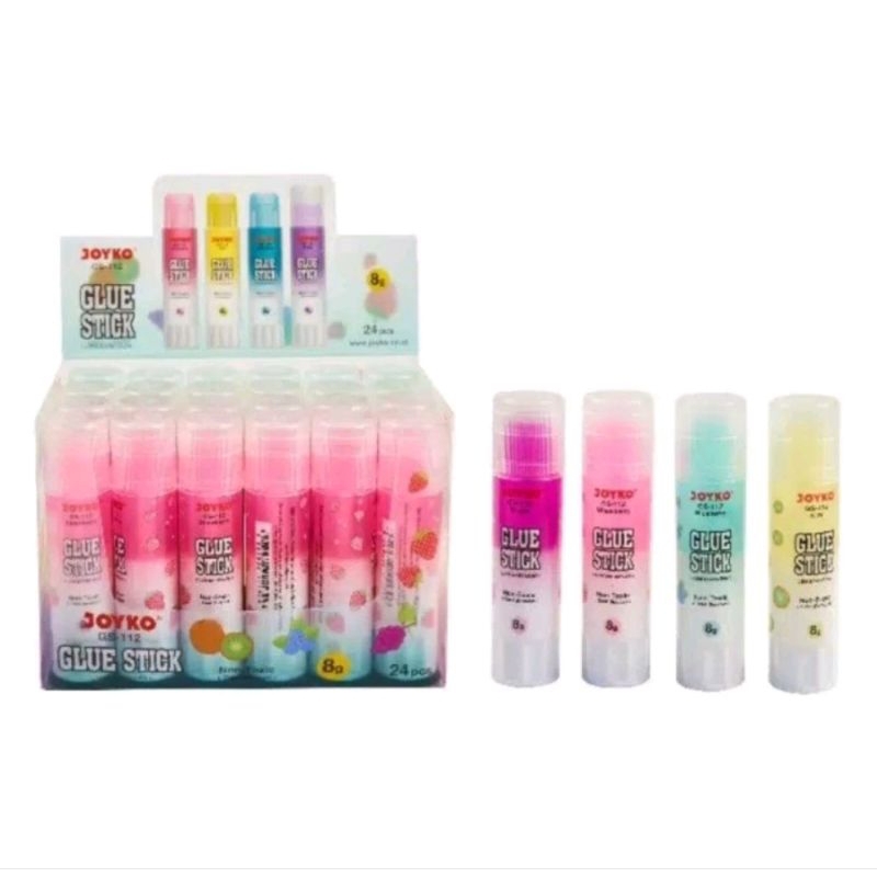 Jual Lem AROMA BUAH JOYKO /glue stick Joyko GS-112 / lem joyko murah ...
