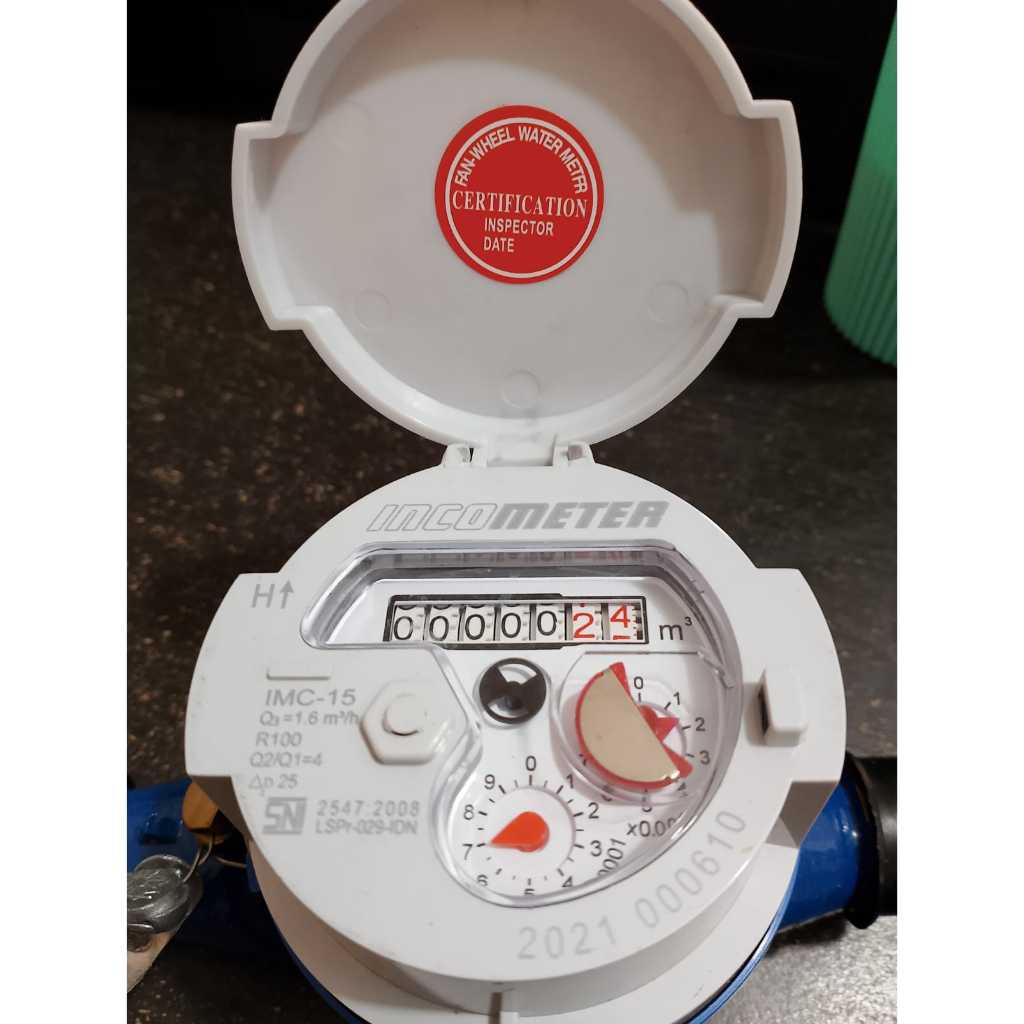 Jual Water Meter Incometer 1/2" R100 | Shopee Indonesia